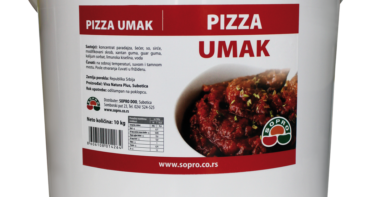 Pizza umak (1467) | SOPRO d.o.o. - Subotica